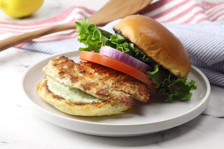 Grilled Lemon Pepper Chicken Sandwich – Frugal Foodies Club